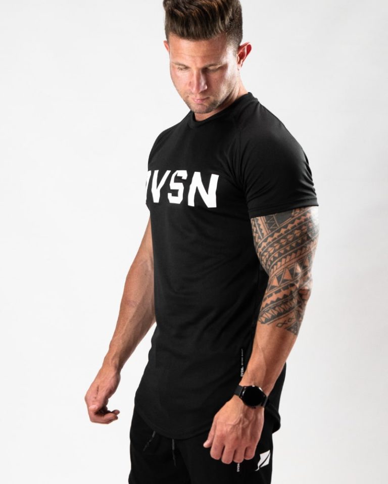DELTA Tee. Ultimate Gym Shirt Black - Bold Logo | DVSN® Gear