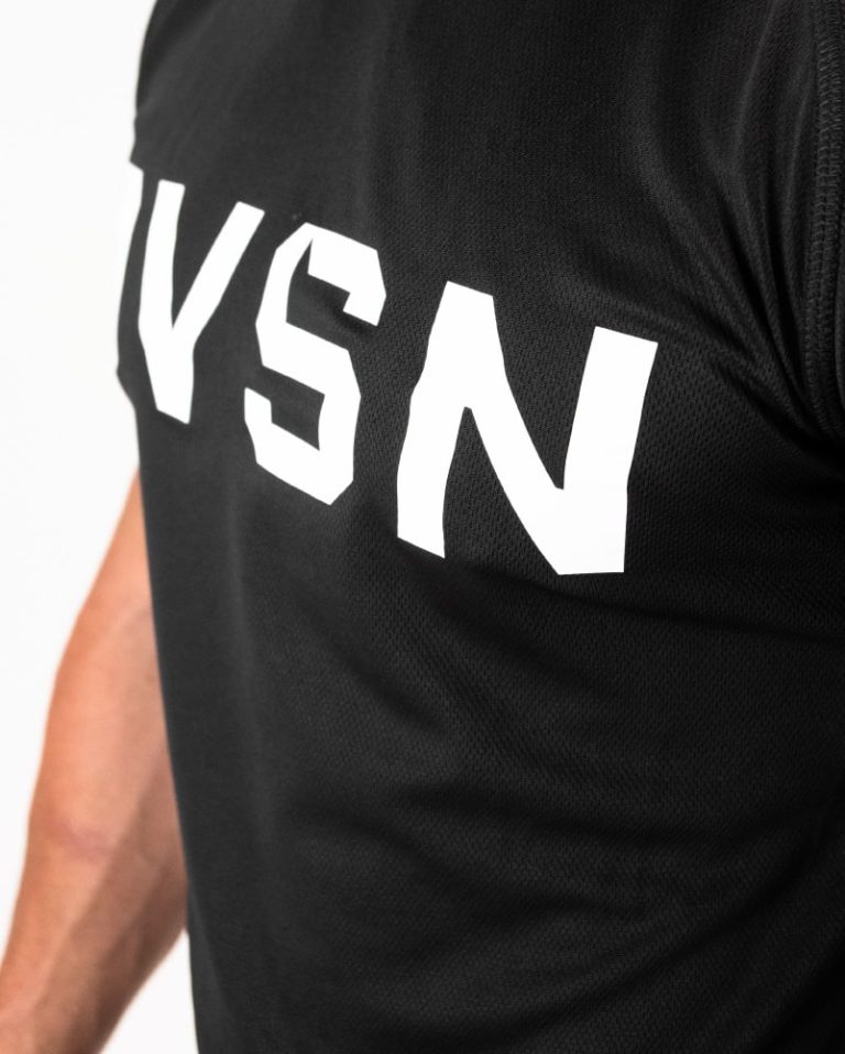 DELTA Tee. Ultimate Gym Shirt Black - Bold Logo | DVSN® Gear