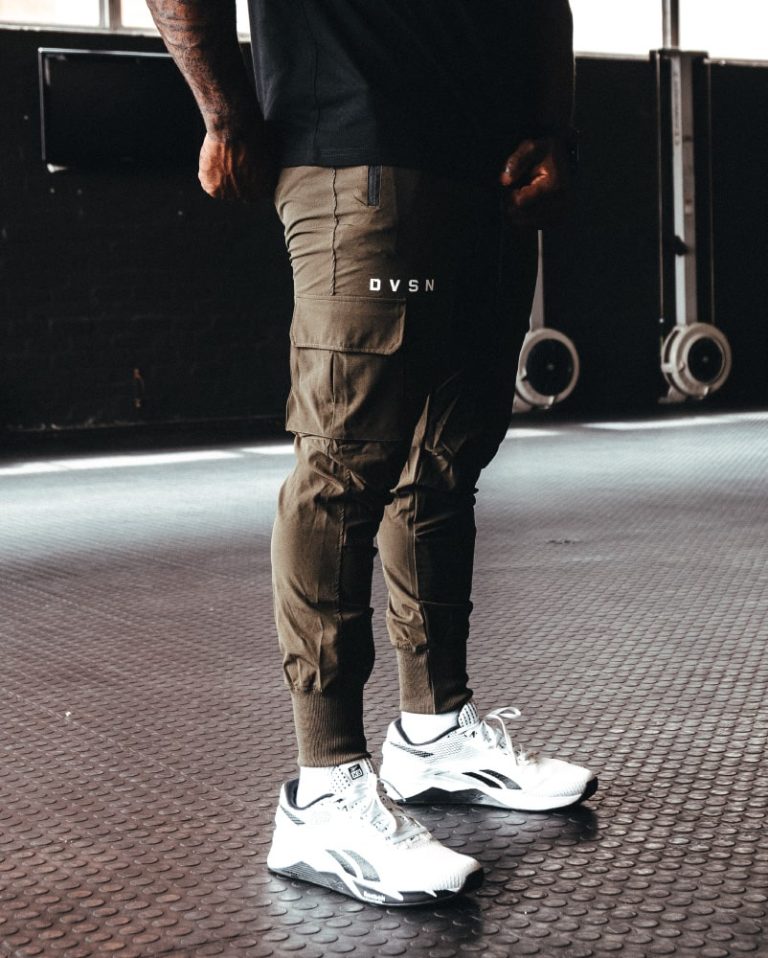Tactical Jogger pants. Functional Stretch Cargo Pants Olive | DVSN® Gear